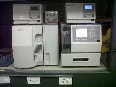 Chromatography equipment available at Polymer Science
